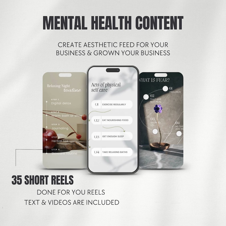 Holistic Coach Instagram Reels Template, Health & Wellness Social Media ...