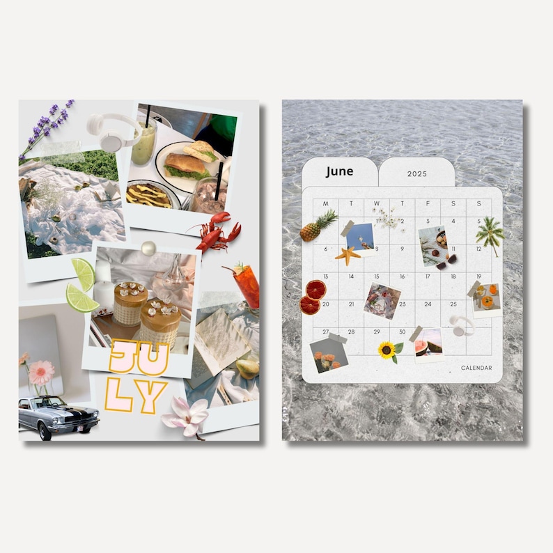 2025 Year in Review Magazine Template, Yearly Reflection Journal, Year ...