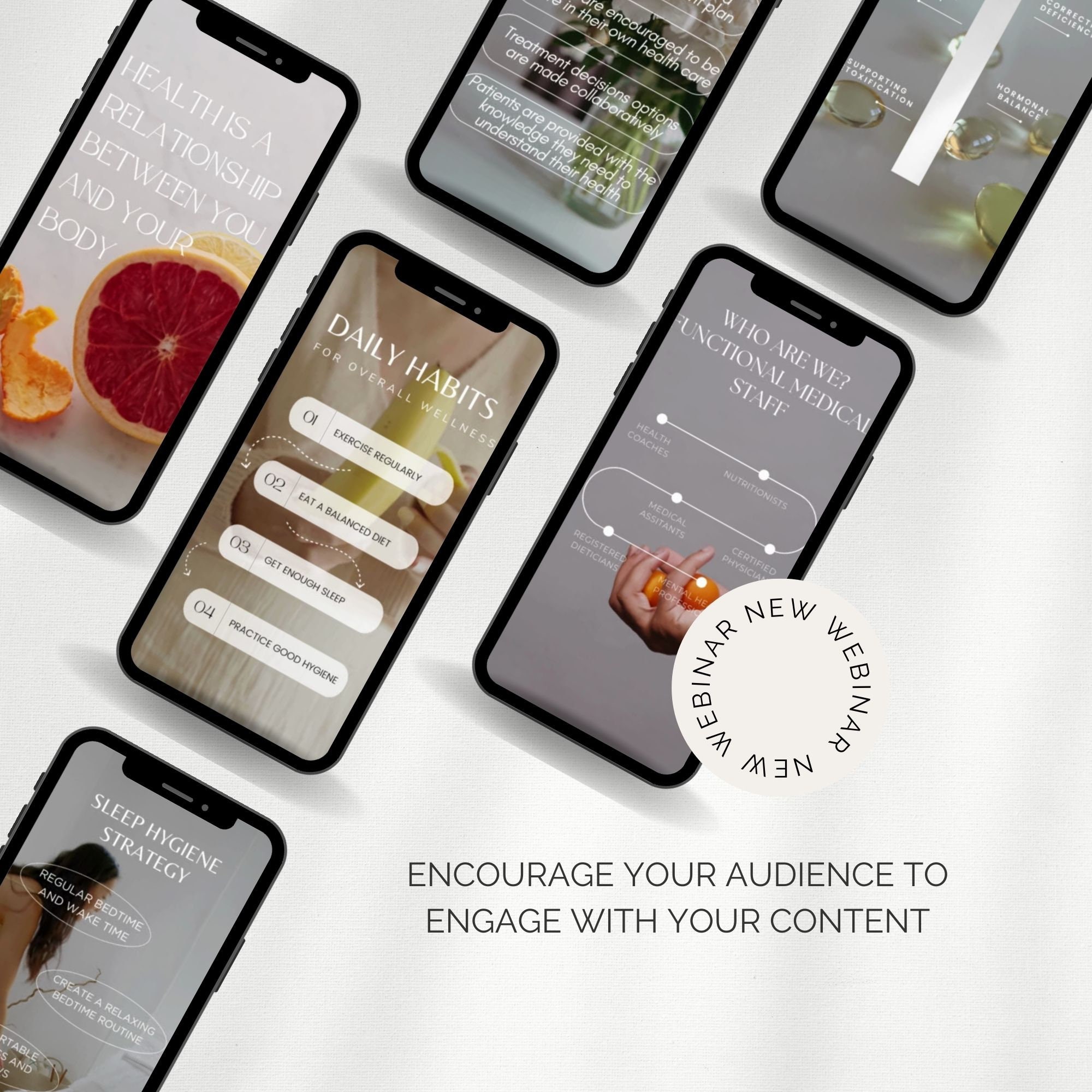 Functional Medicine Instagram Reels Template, Holistic Health Social ...