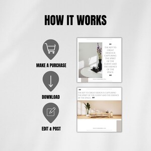Premium Interior Design Instagram Quotes Template, Social Media Done ...