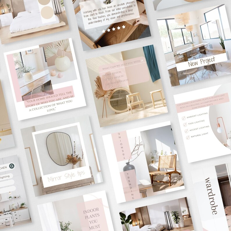 Interior Designer Instagram Post, Inspiring Home Decor IG Marketing ...