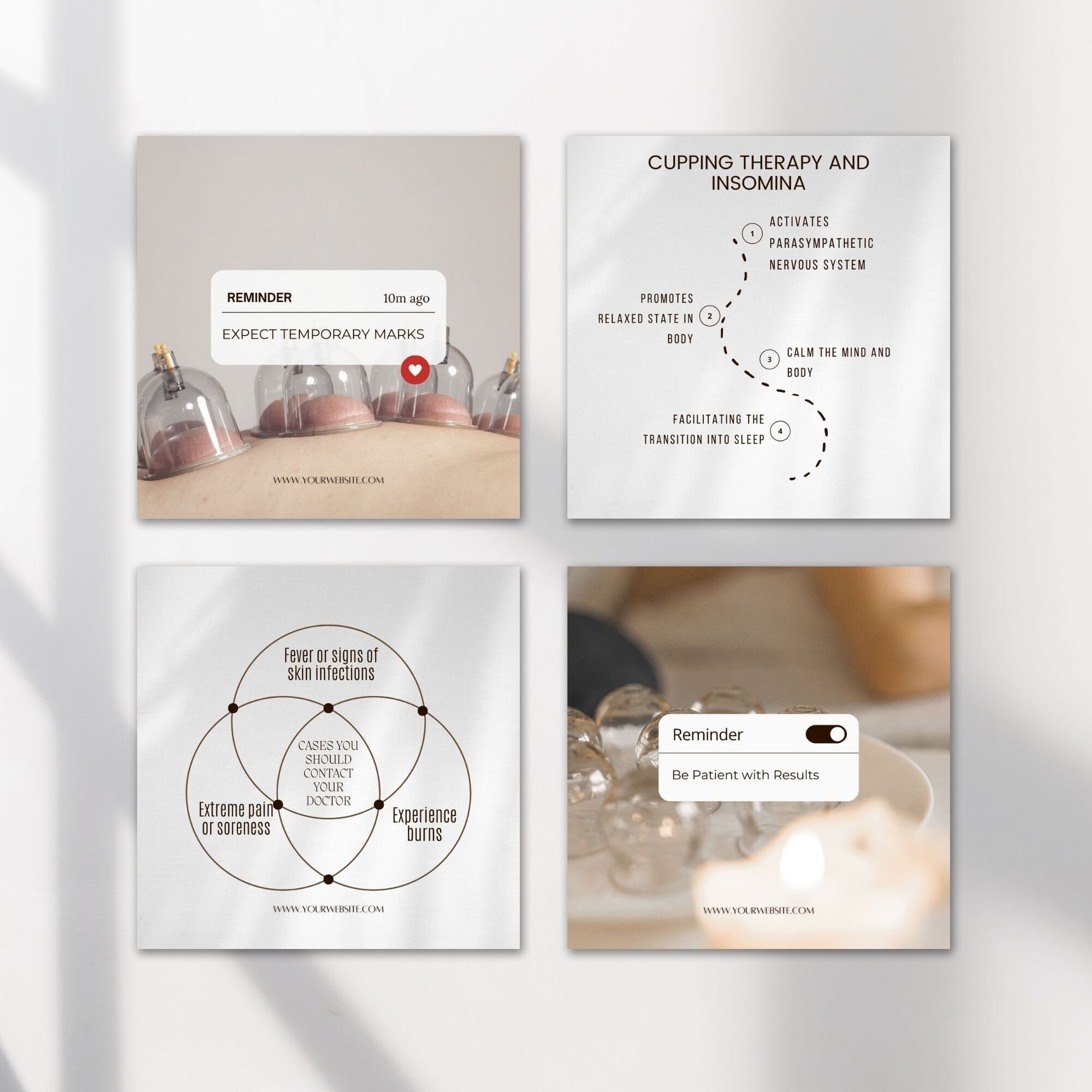 Cupping Therapy Instagram Post, Premium Hijama Center Social Media ...