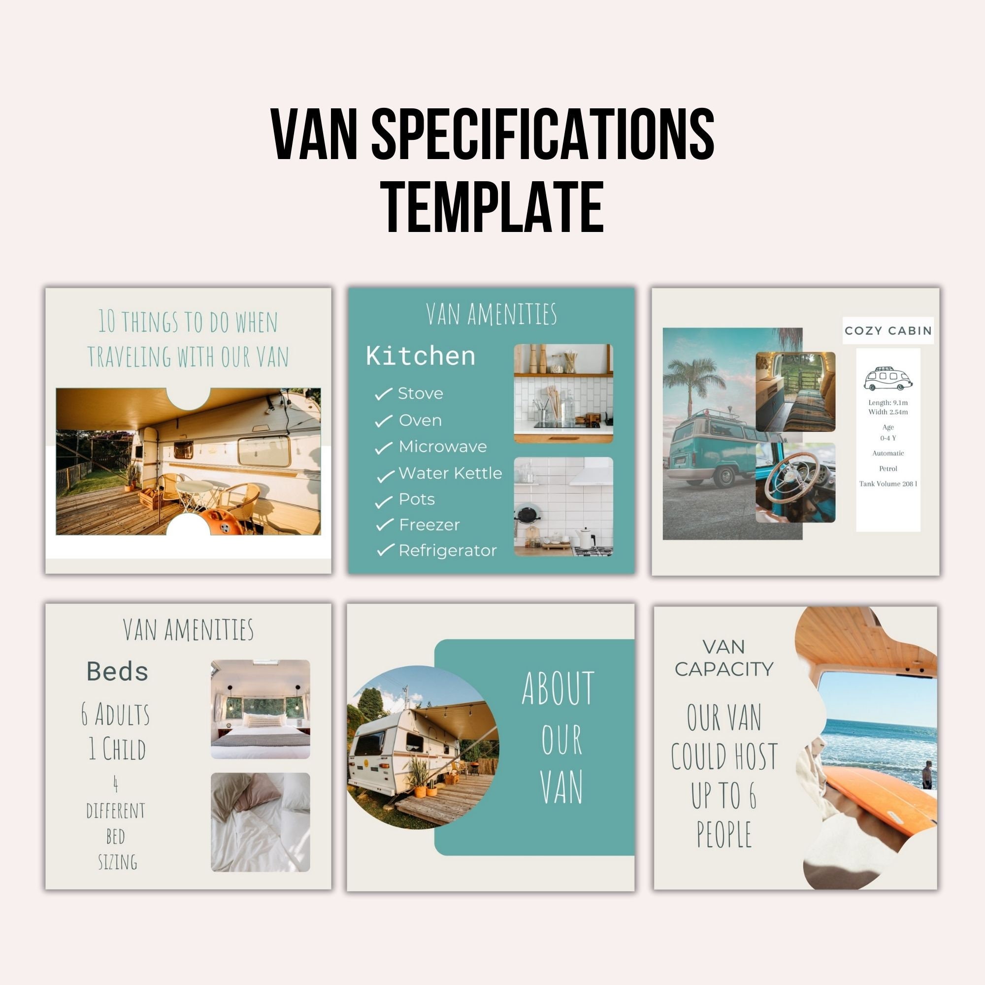 Rv Rental Instagram Template, Camper Tips IG Post, Short Term Motorhome ...