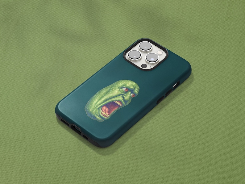 Screaming Pickle iPhone Case, Funny Pickle Phone Design, Yelling Cumber ...