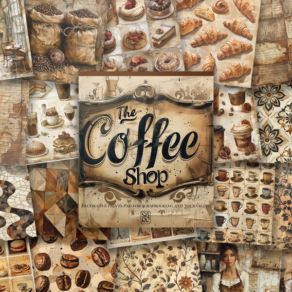 Coffee Scrapbook - Etsy