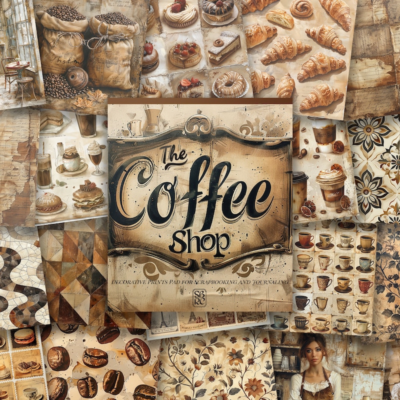 Coffee Scrapbook - Etsy