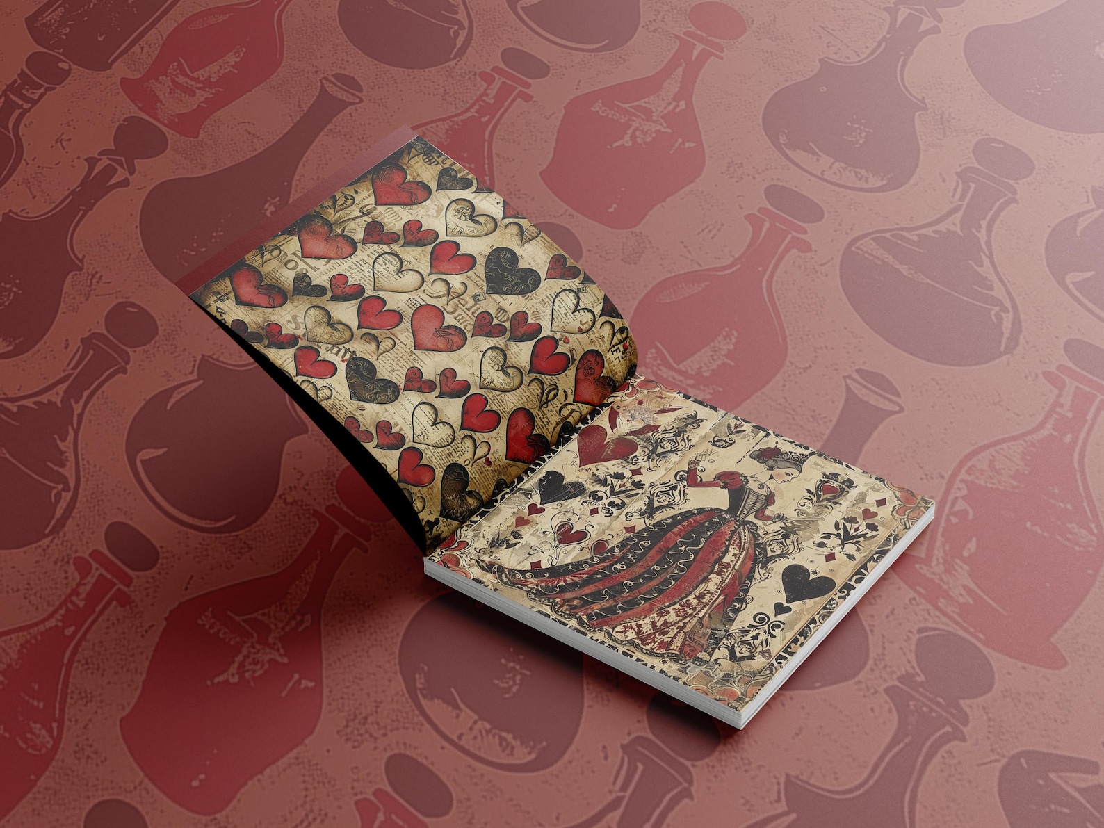 Wonderland : Fantasy Themed Prints Pad, Decorative Paper for ...