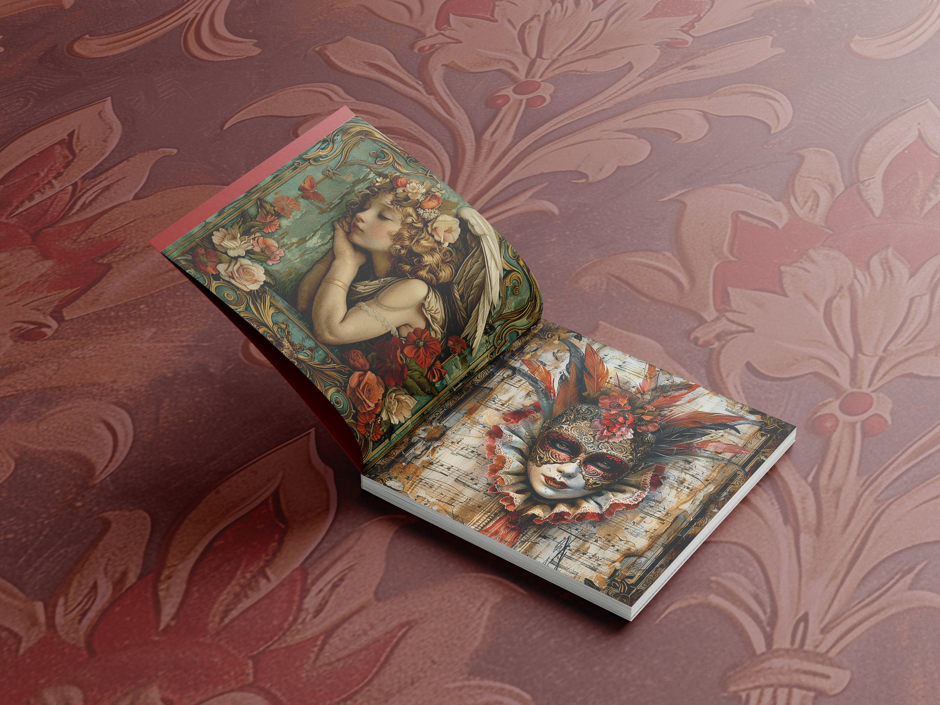 The Venetian Renaissance : Prints Pad Decorative Paper for Scrapbooking ...