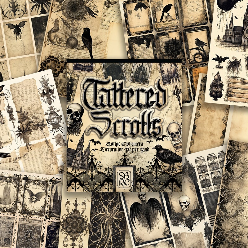 Gothic Paper - Etsy