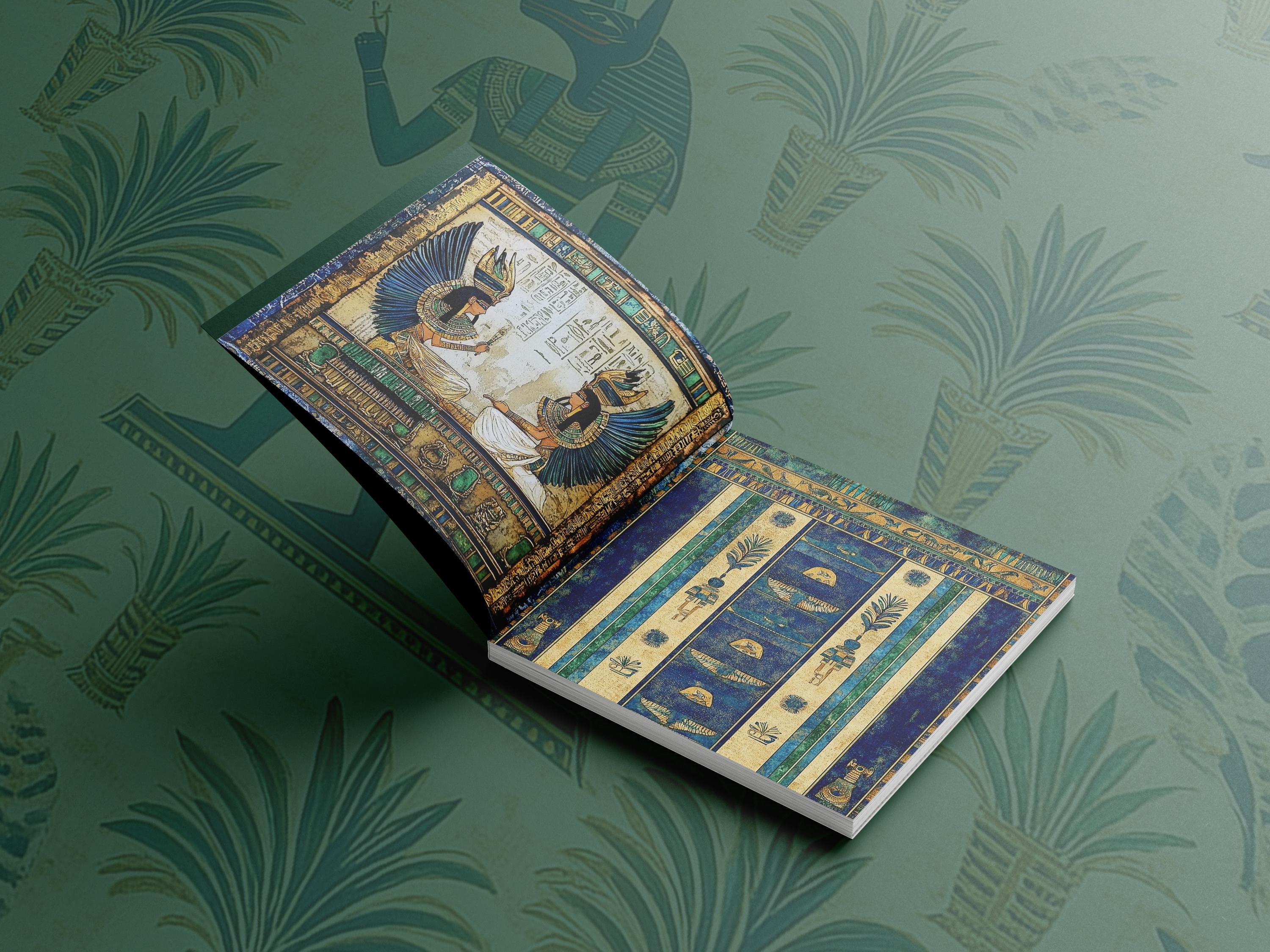 Nile Chronicles: Ancient Egypt Scrapbook Paper Pad, History Junk ...