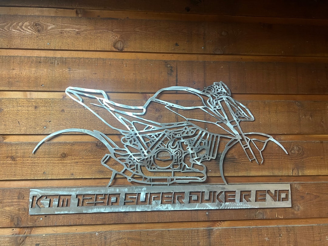 KTM Super Duke EVO Metal Sign - Etsy