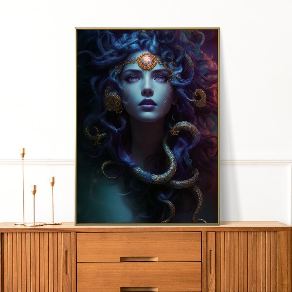 Medusa Art - Etsy
