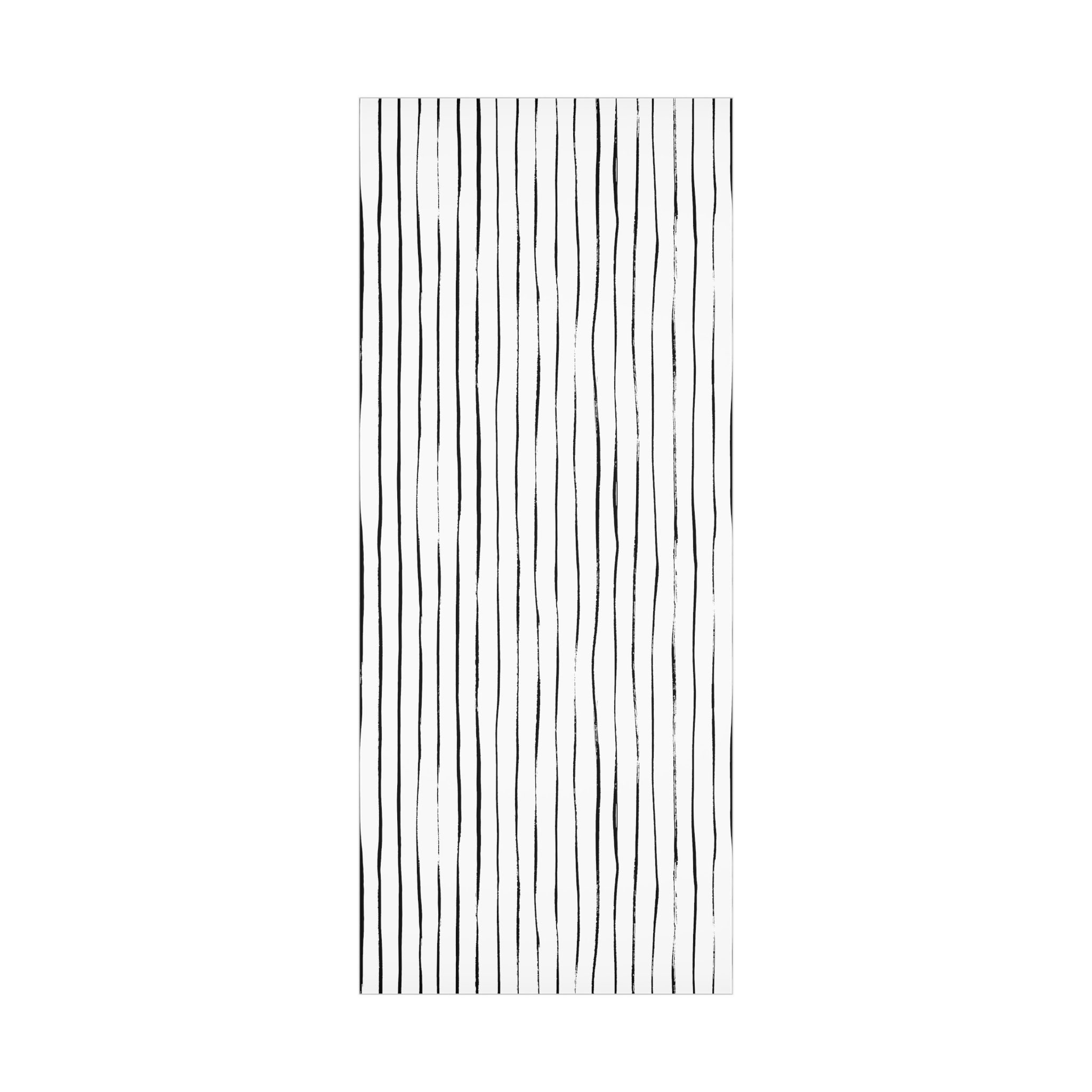 Nightmare, Christmas-inspired Gift Wrap, Black Stripes, Black and White ...