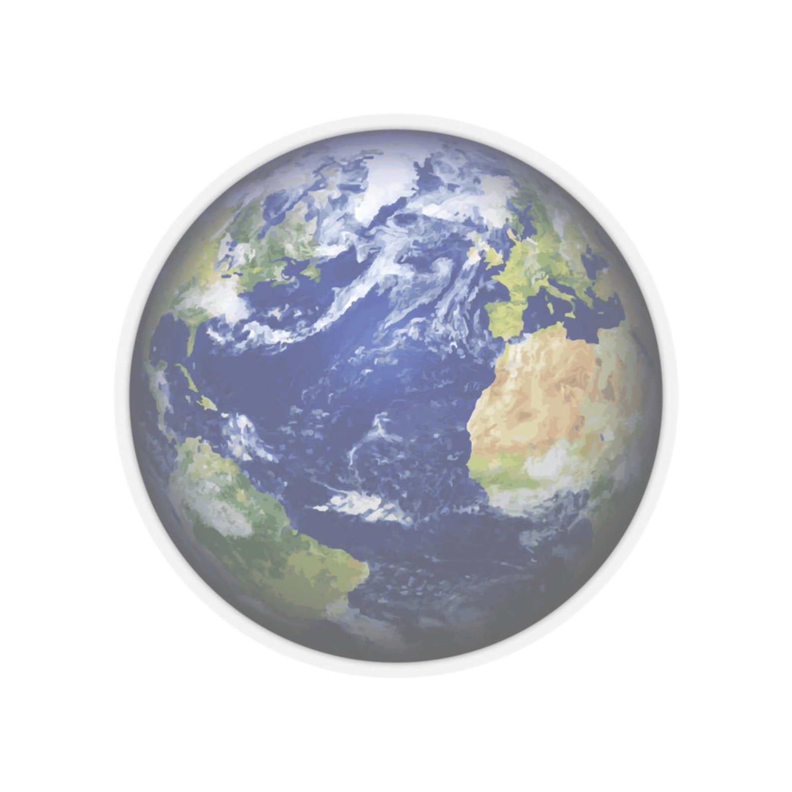 Realistic Earth, Planet, Outer Space, Universe, Multi Verse, Decals for ...