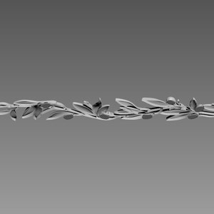 Olive Branch 3D Model for CNC - Etsy