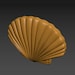 Seashell 3D Model. STL. CNC. Shell. Pearlshell - Etsy