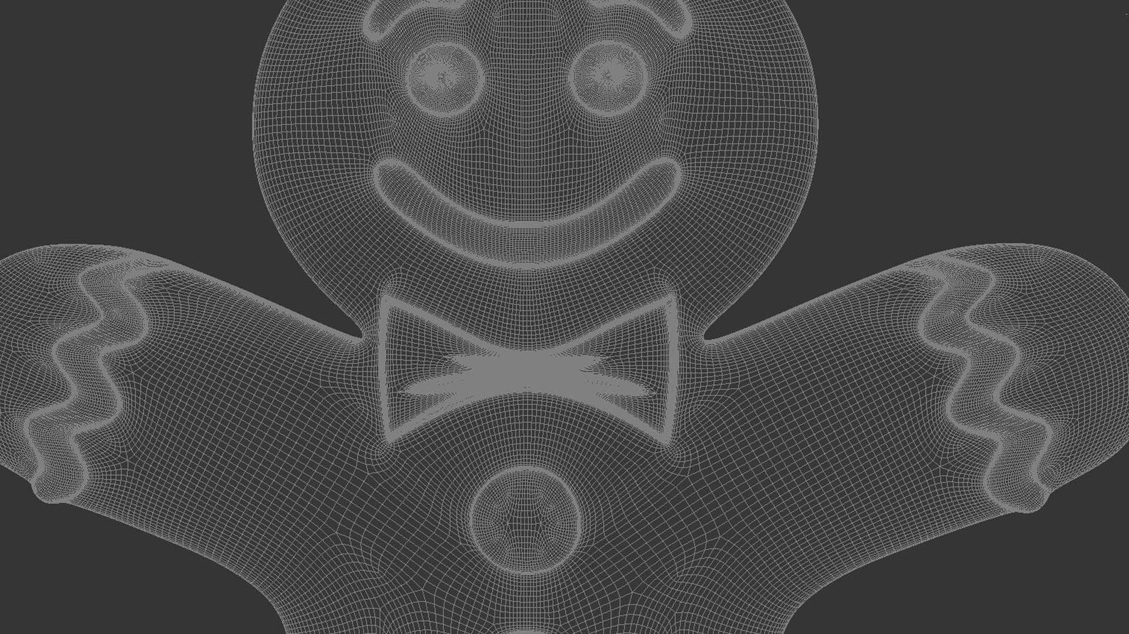 Gingerbread Man. 3D Print Model. STL. Christmas. - Etsy