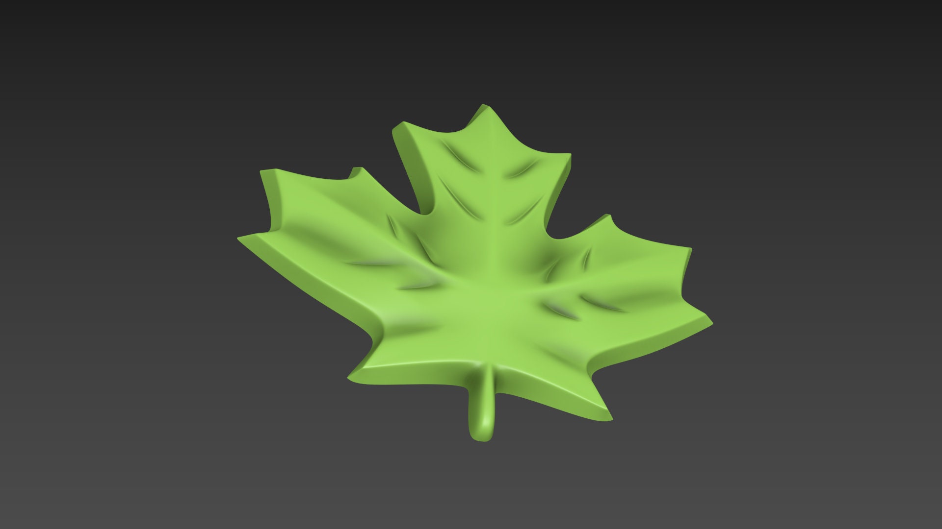 Maple Leaf. 3D Model. STL. 3dprint. Plant. - Etsy