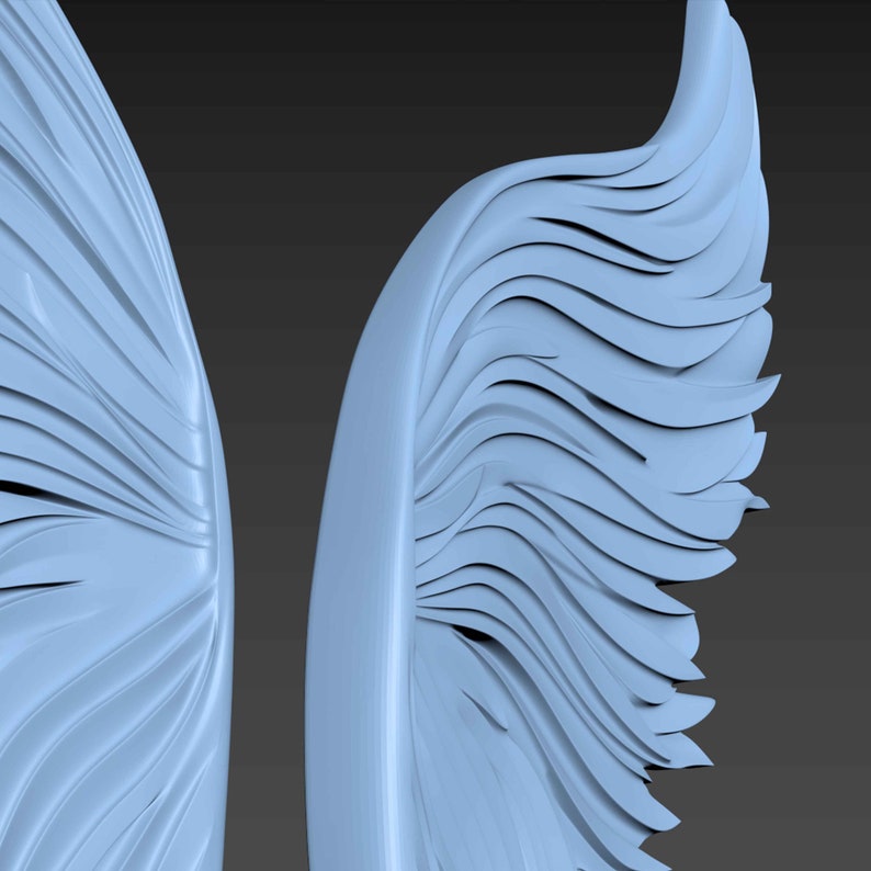 Wings. 3dprint. STL. Decor. - Etsy