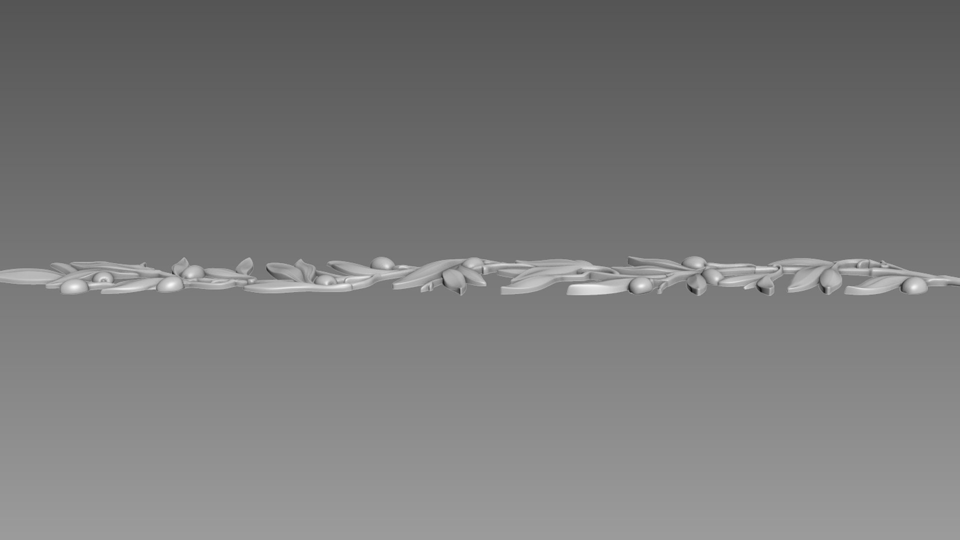 Olive Branch 3D Model for CNC - Etsy