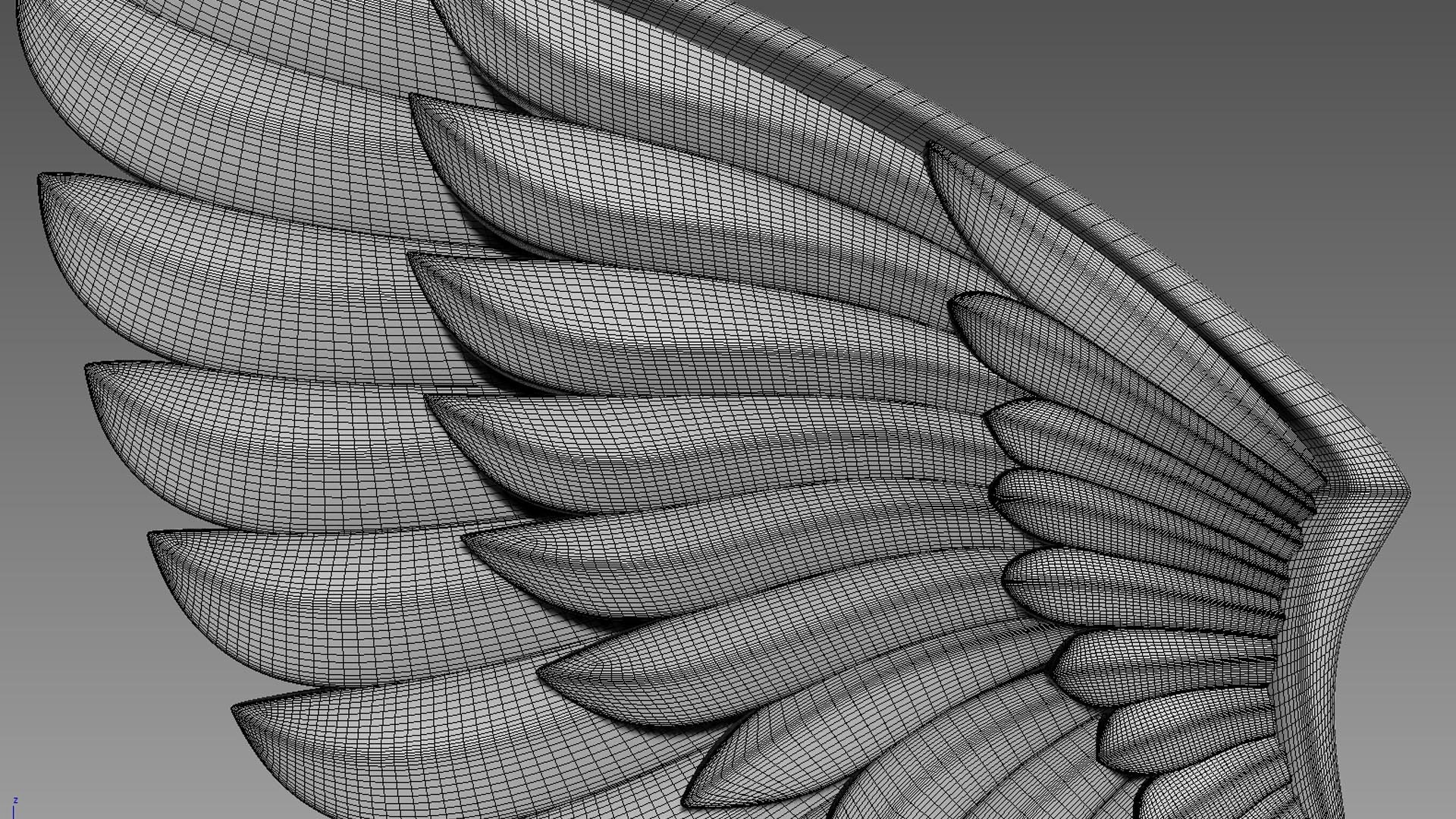 Wings Relief. Bas-relief. 3D Model for CNC. Woodcarving. - Etsy