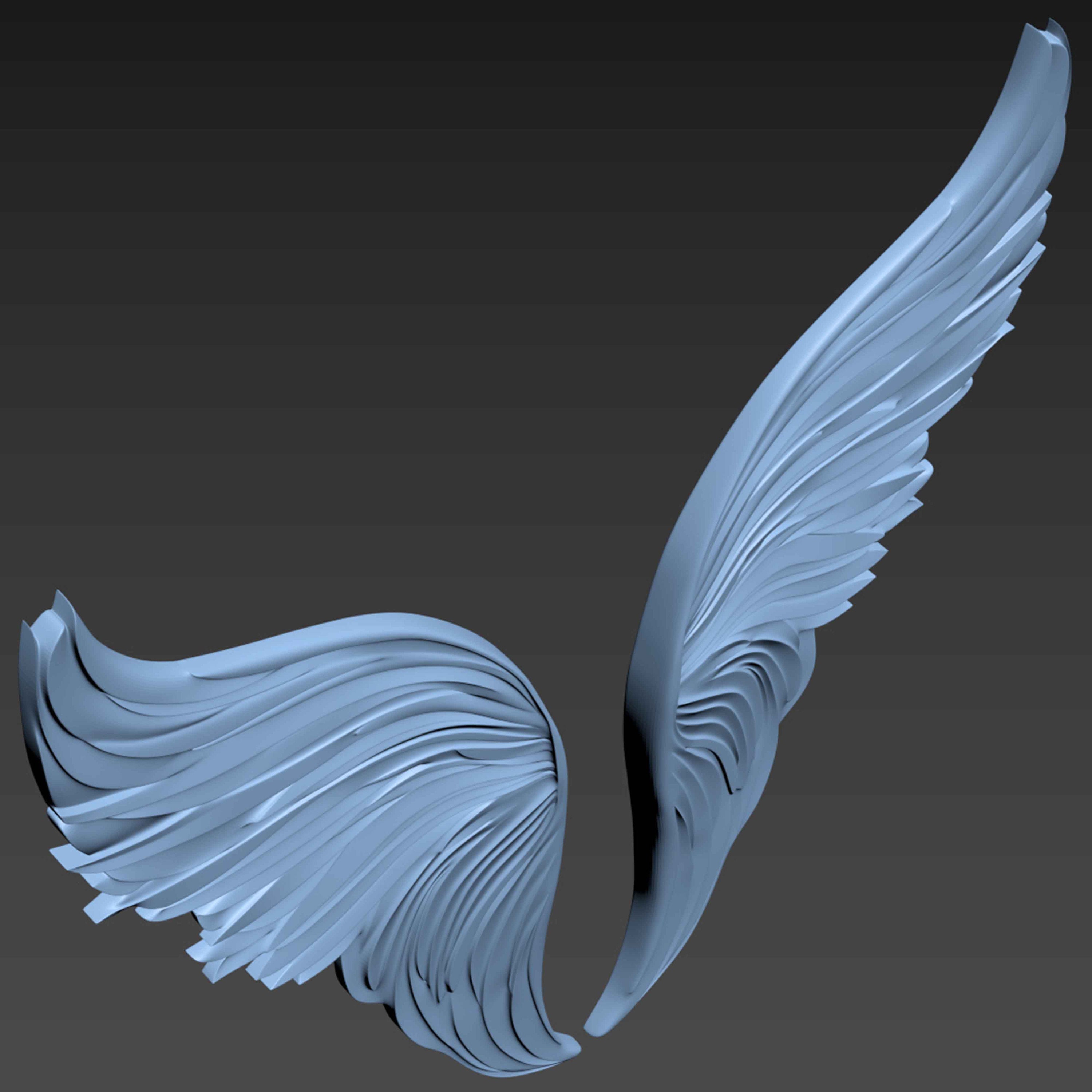 Wings. 3dprint. STL. Decor. - Etsy