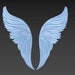 Wings. 3dprint. STL. Decor. - Etsy