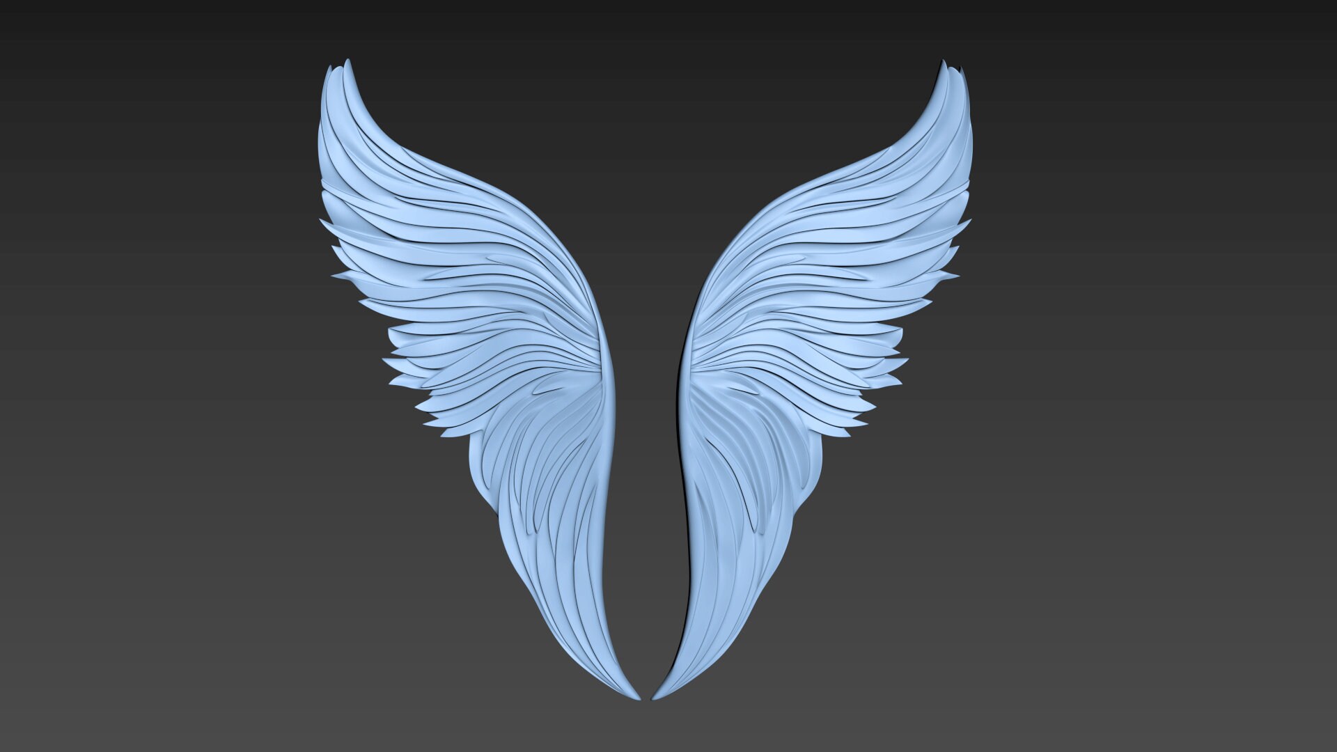 Wings. 3dprint. STL. Decor. - Etsy