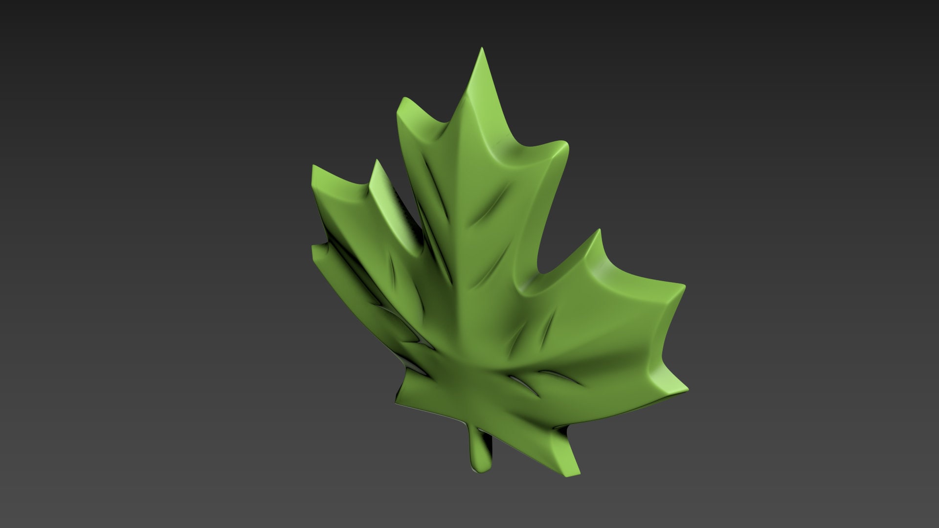 Maple Leaf. 3D Model. STL. 3dprint. Plant. - Etsy