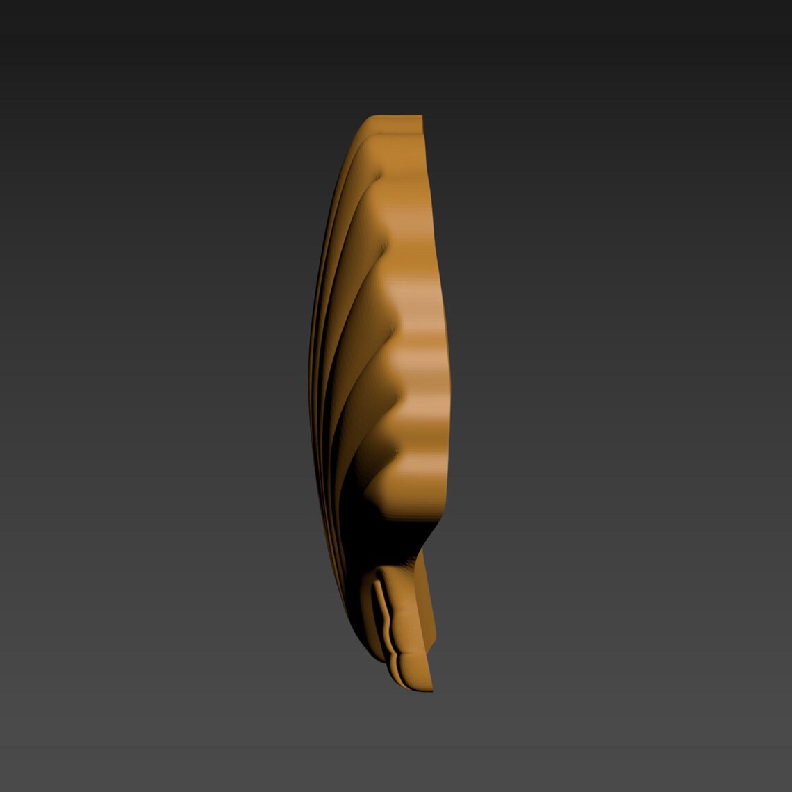 Seashell 3D Model. STL. CNC. Shell. Pearlshell - Etsy