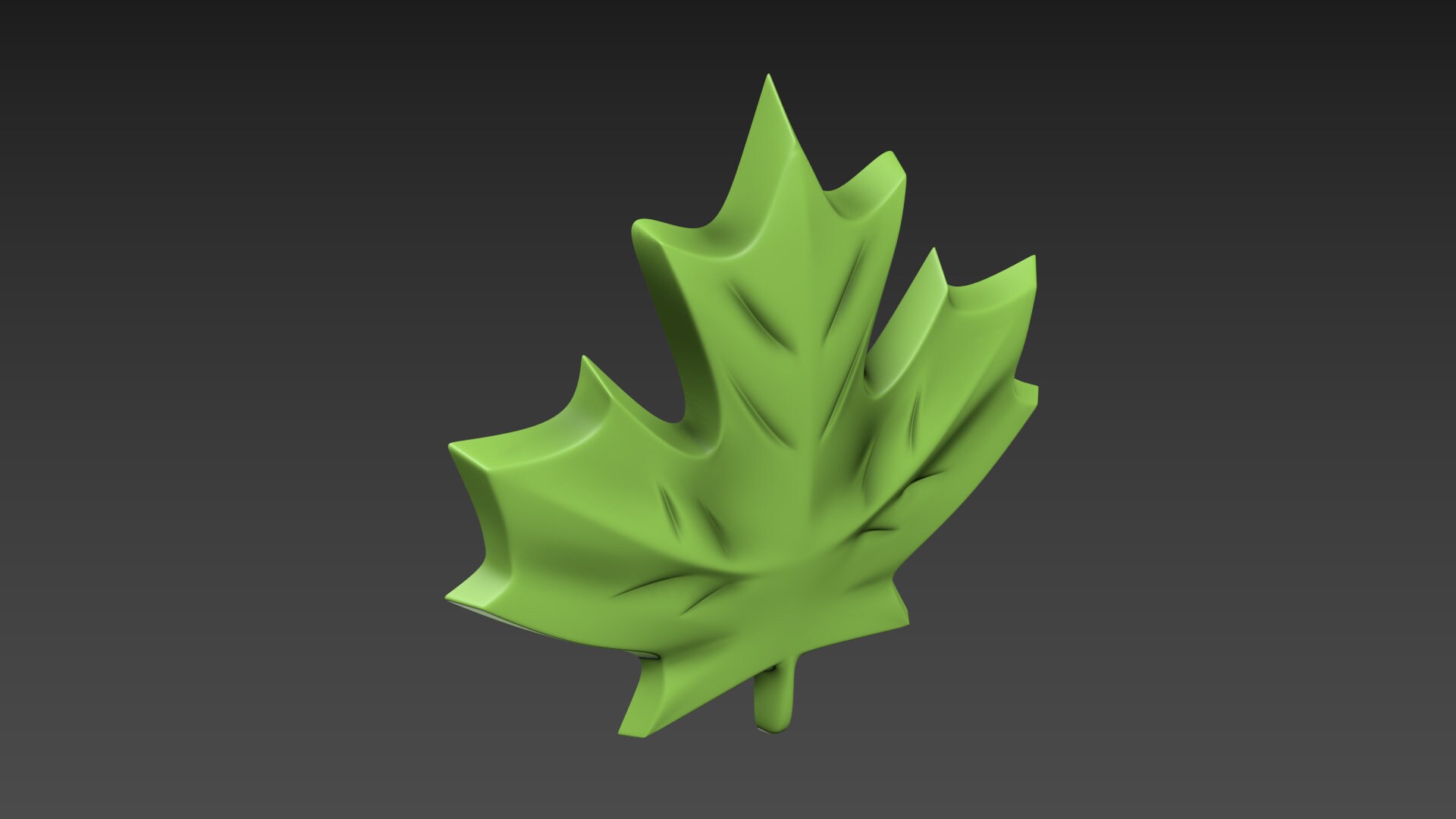 Maple Leaf. 3D Model. STL. 3dprint. Plant. - Etsy