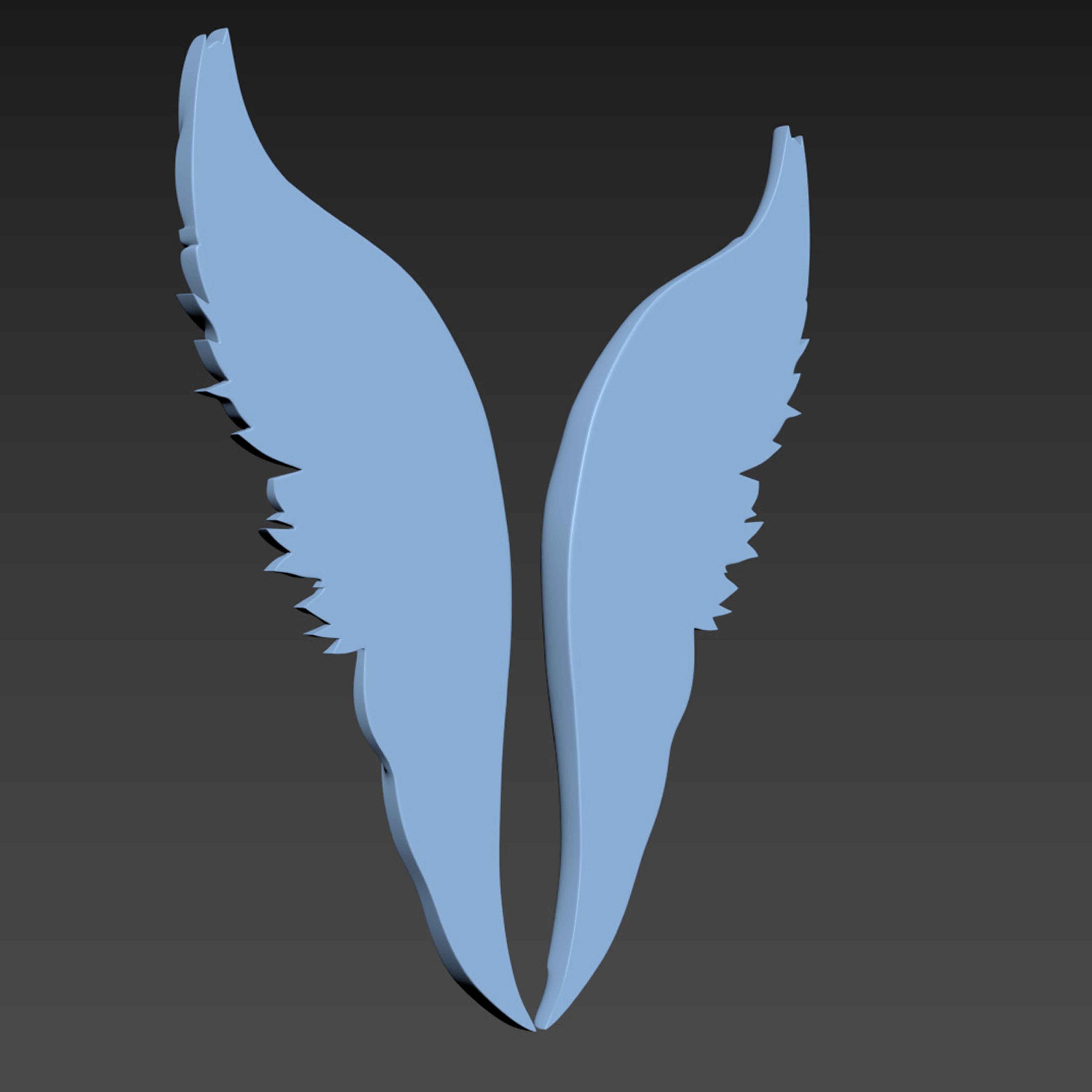 Wings. 3dprint. STL. Decor. - Etsy