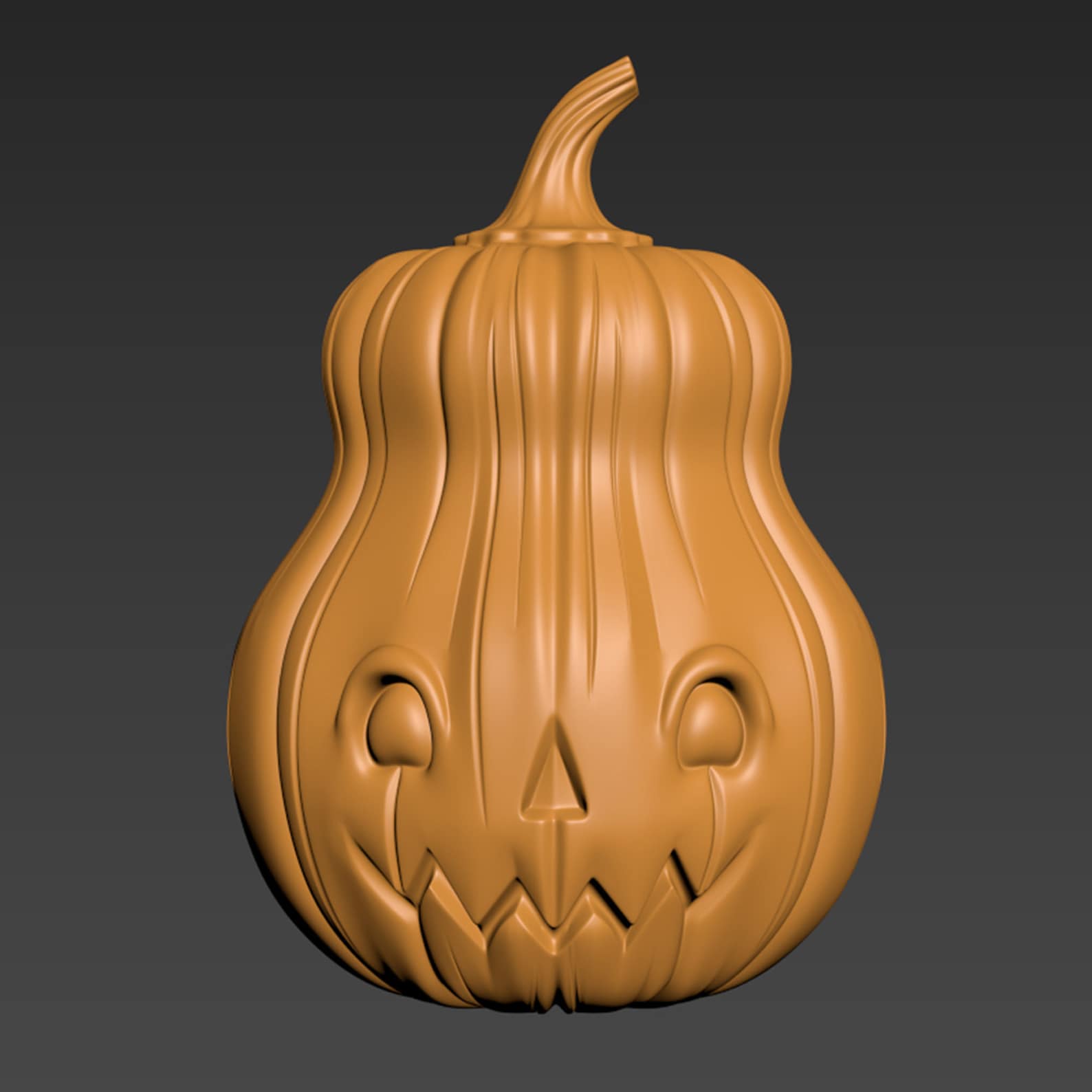 Pumpkin Halloween. 3D Print Model. STL. Decoration. - Etsy