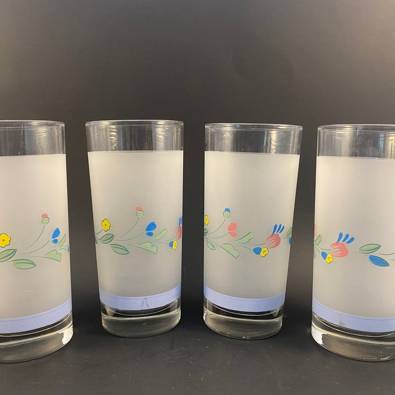 Frosted Glasses - Etsy