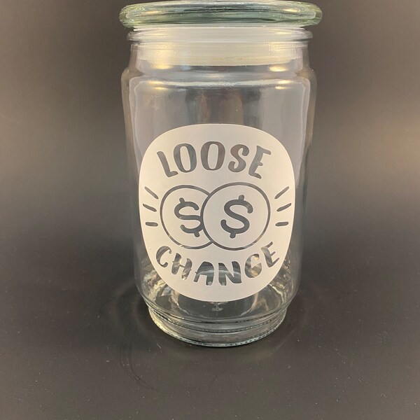 Loose Change Jar - Etsy