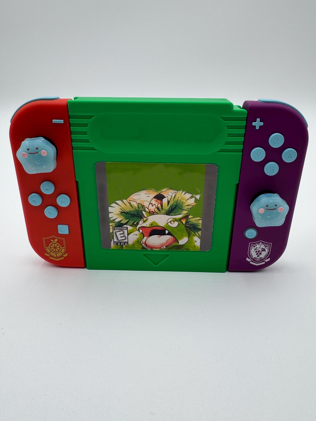 Pokemon Green Gameboy Joy Con Controller Holder Grip Gameboy Color With ...