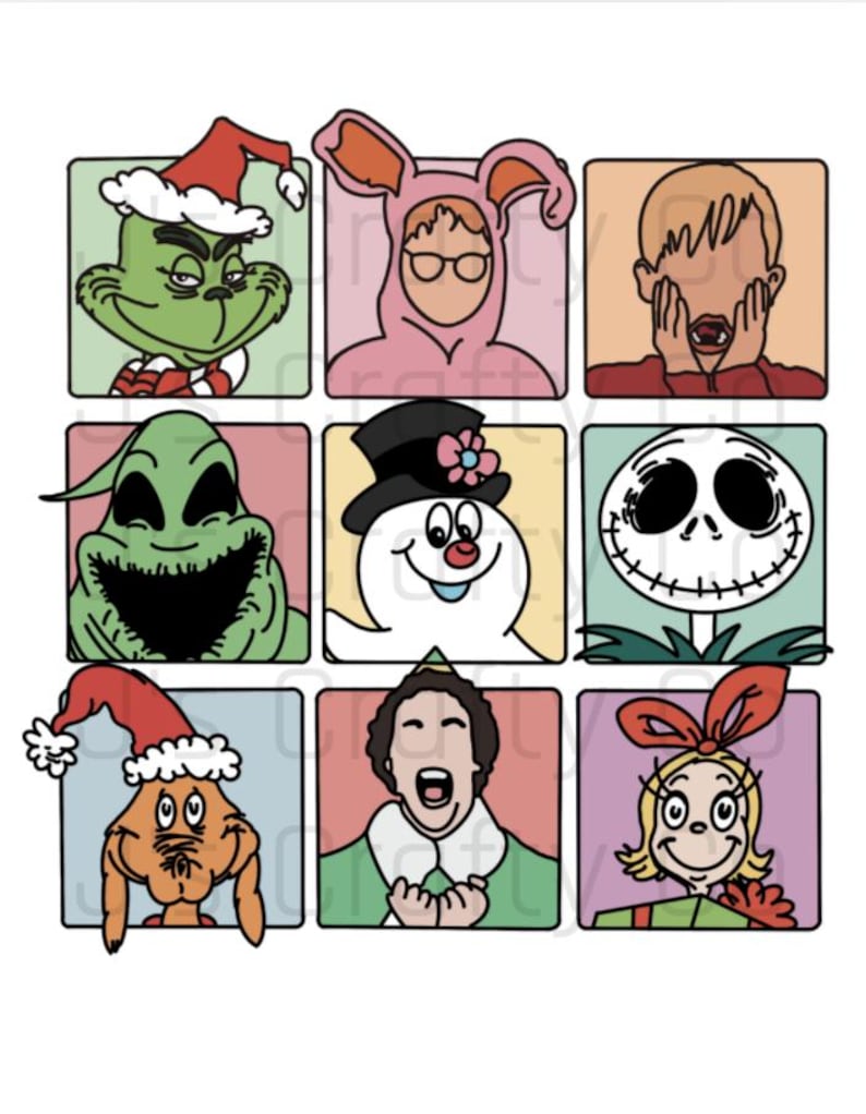 Christmas Movie Icons *DIGITAL DOWNLOAD* - Etsy