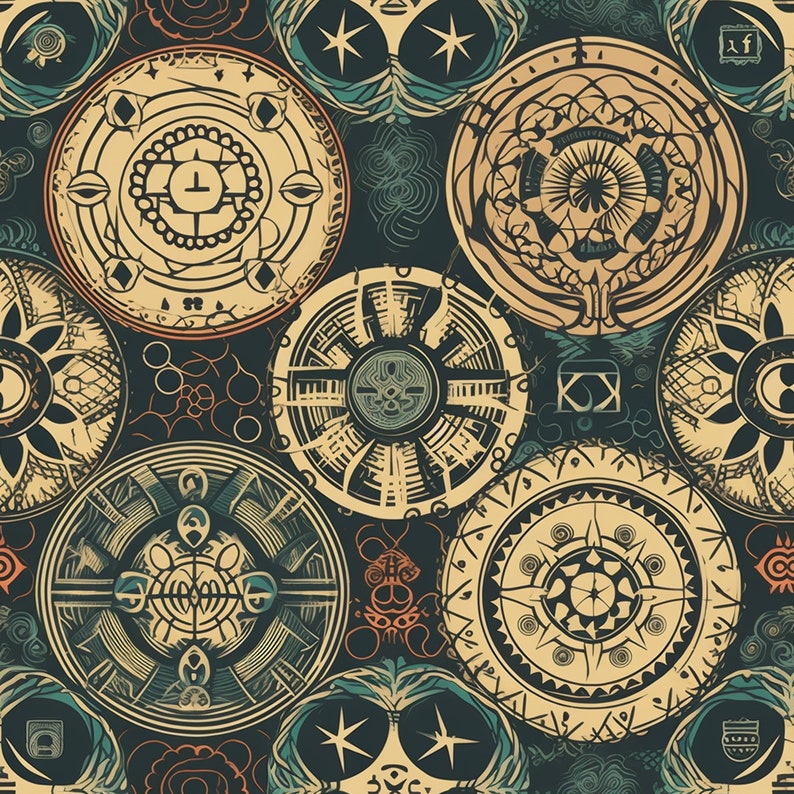 111 Alchemic Symbol Patterns - Etsy