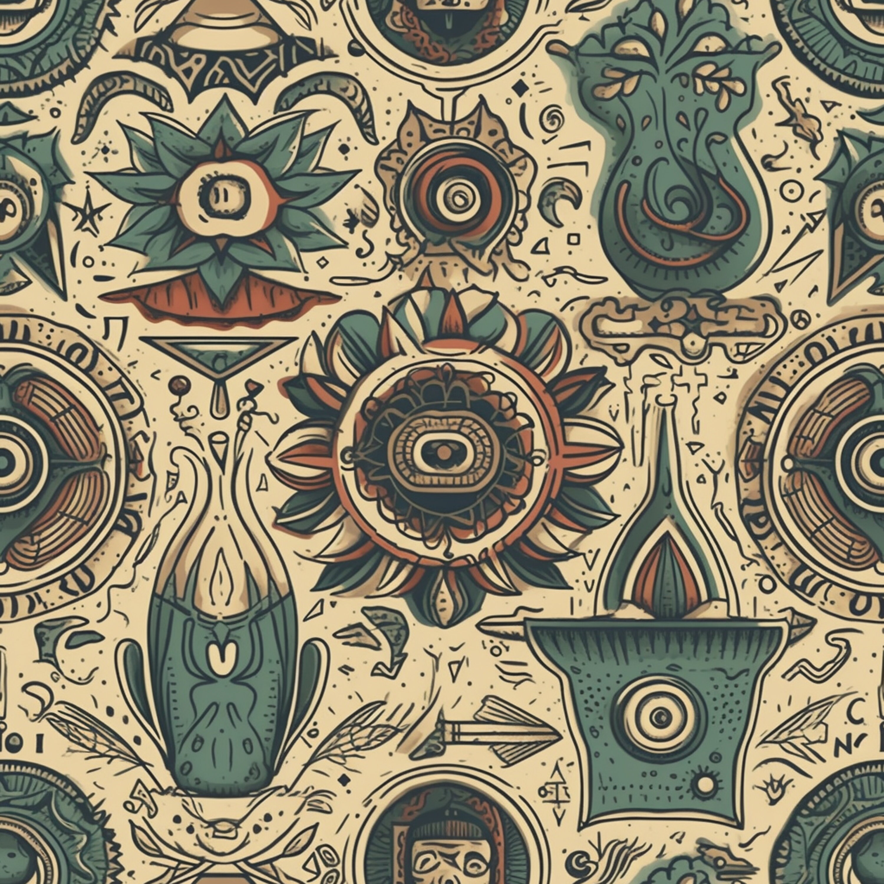 111 Alchemic Symbol Patterns - Etsy