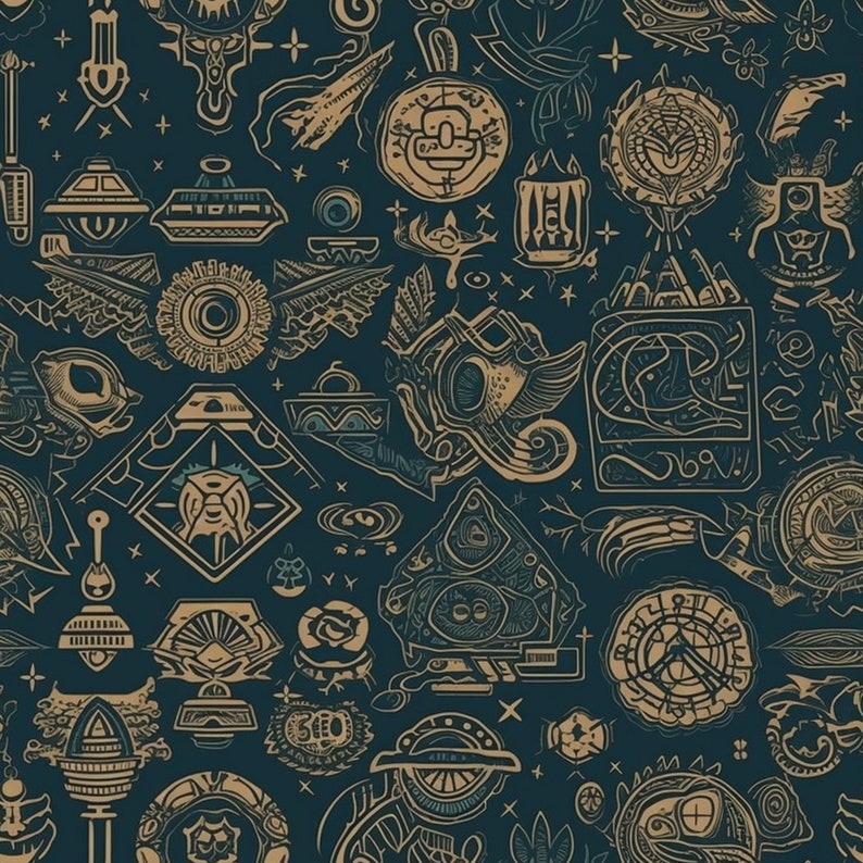 111 Alchemic Symbol Patterns - Etsy