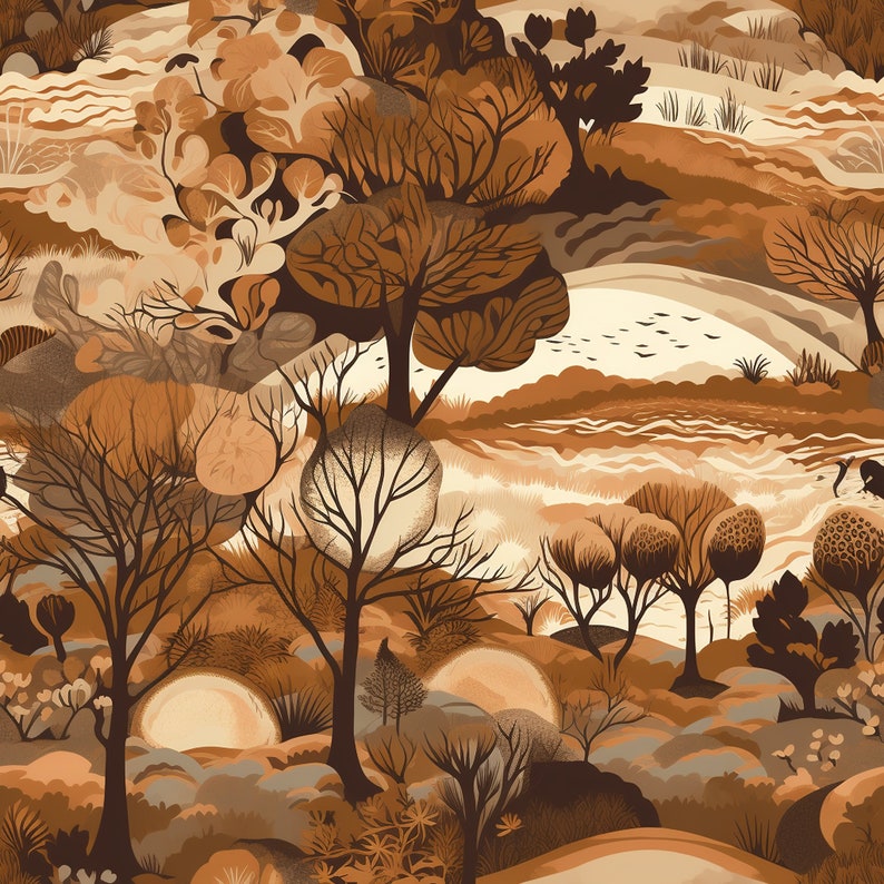 111 Earth-tone Nature Patterns - Etsy