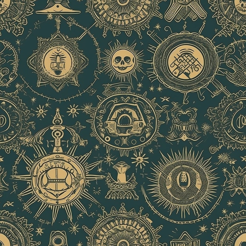 111 Alchemic Symbol Patterns - Etsy