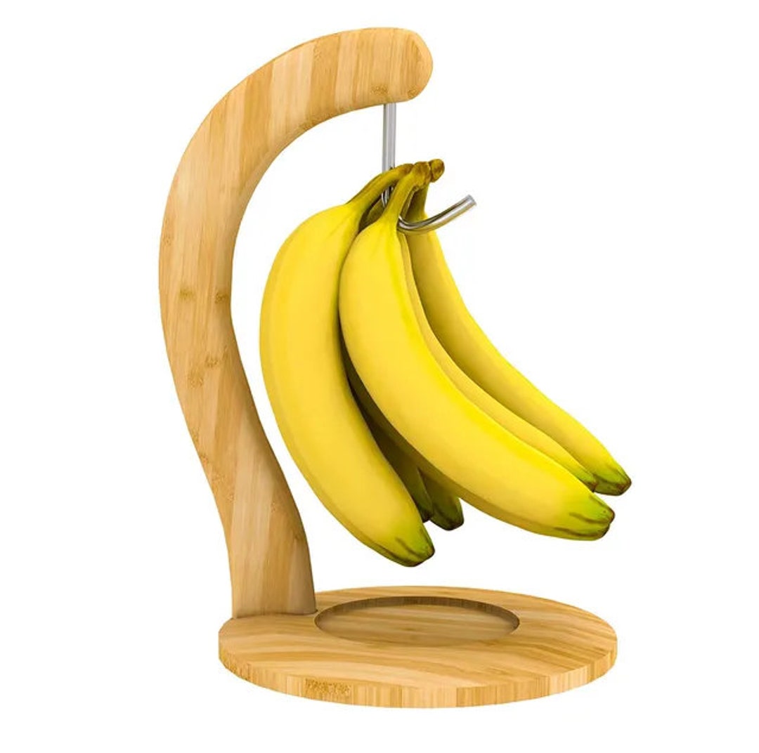 Banana Hanger, Banana Holder,wooden Banana Hanger, Hand Forged Banana ...