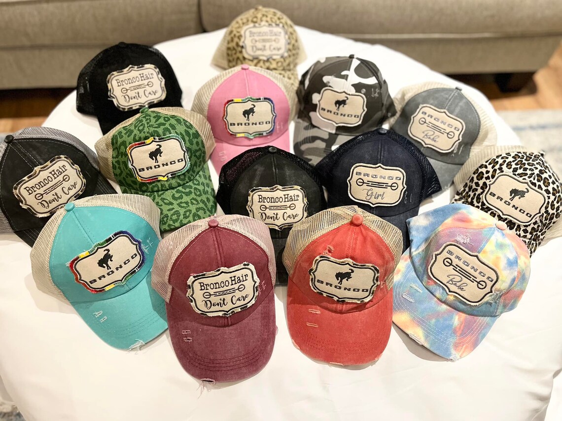 Women's Bronco Patch Baseball Cap - Etsy