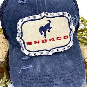 Women's Bronco Patch Baseball Cap - Etsy