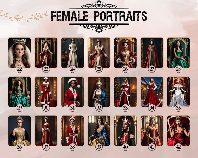 Custom Renaissance Queen Portrait: Personalized Royal Art Gift - Etsy