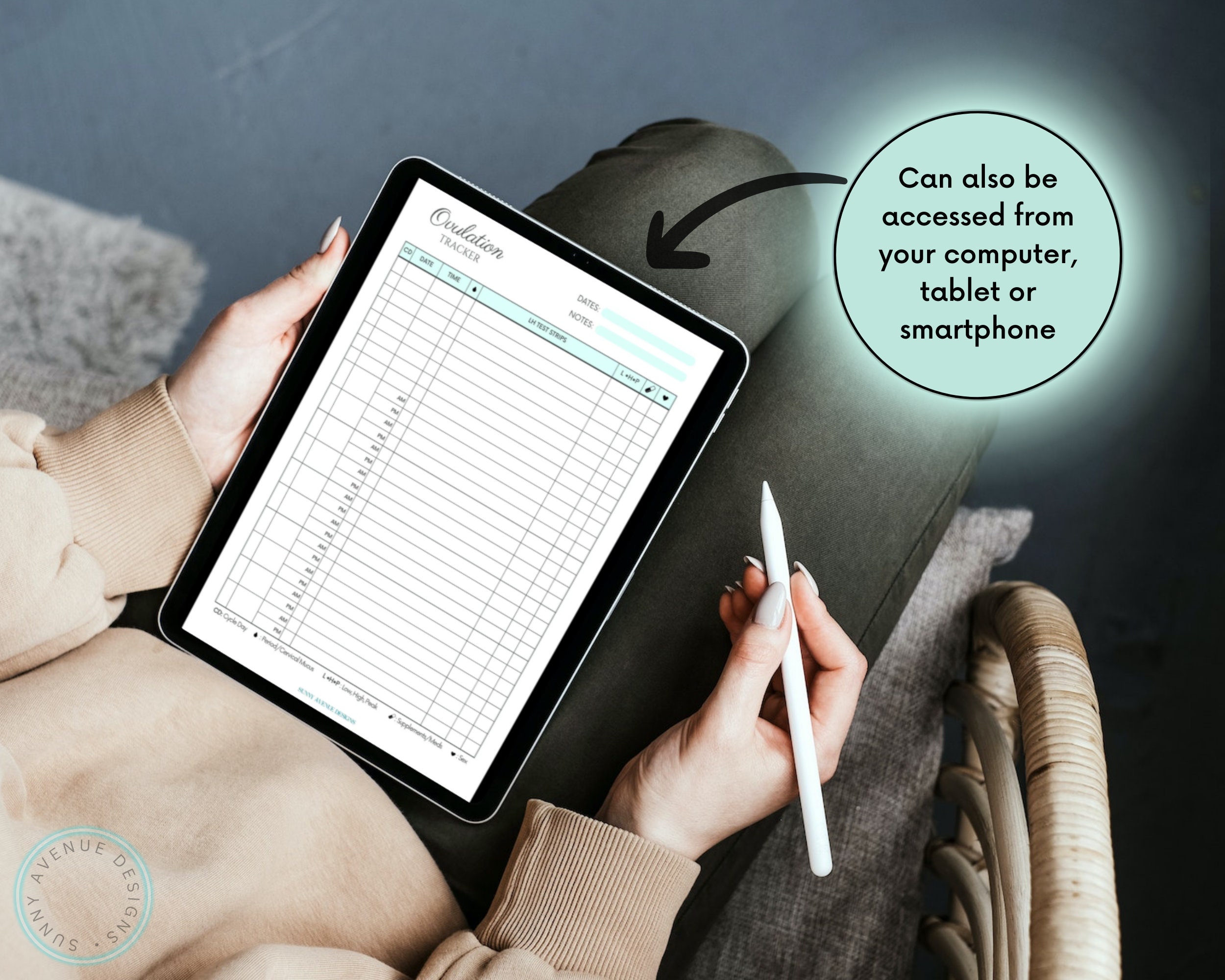 Printable Ovulation Test Strips Tracker, Digital OPK Test Sheet ...