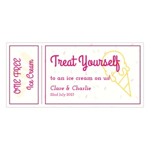 Editable Free Ice Cream Coupon Template for Canva Free - Coupon ...