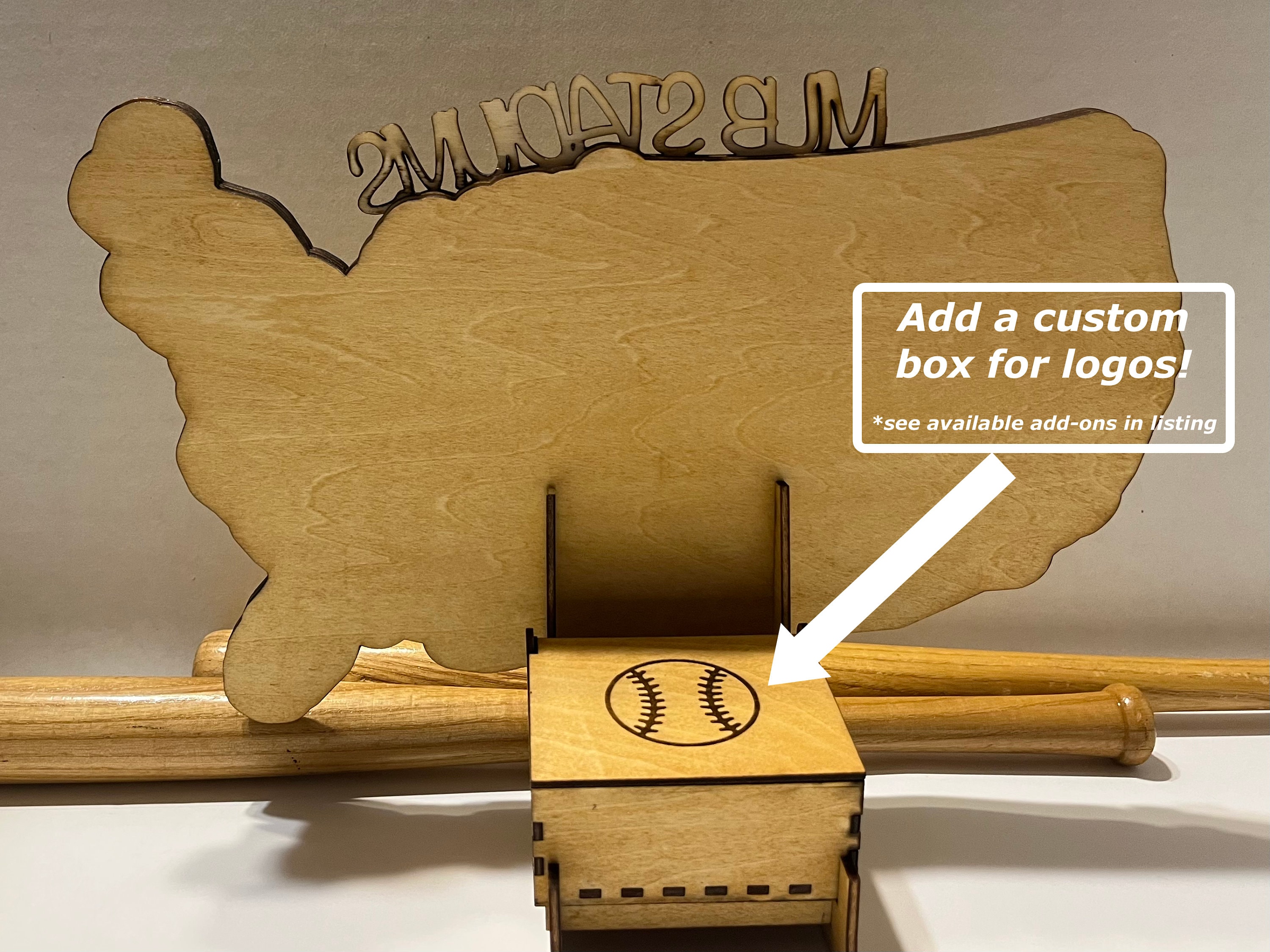 Baseball Stadium Tracker MLB Ballpark Travel Map Custom Gift - Etsy