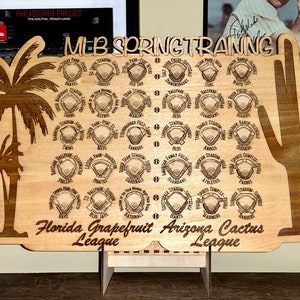 Spring Training Ballpark Blueprint Tracker, Fill-in MLB Spring Training ...